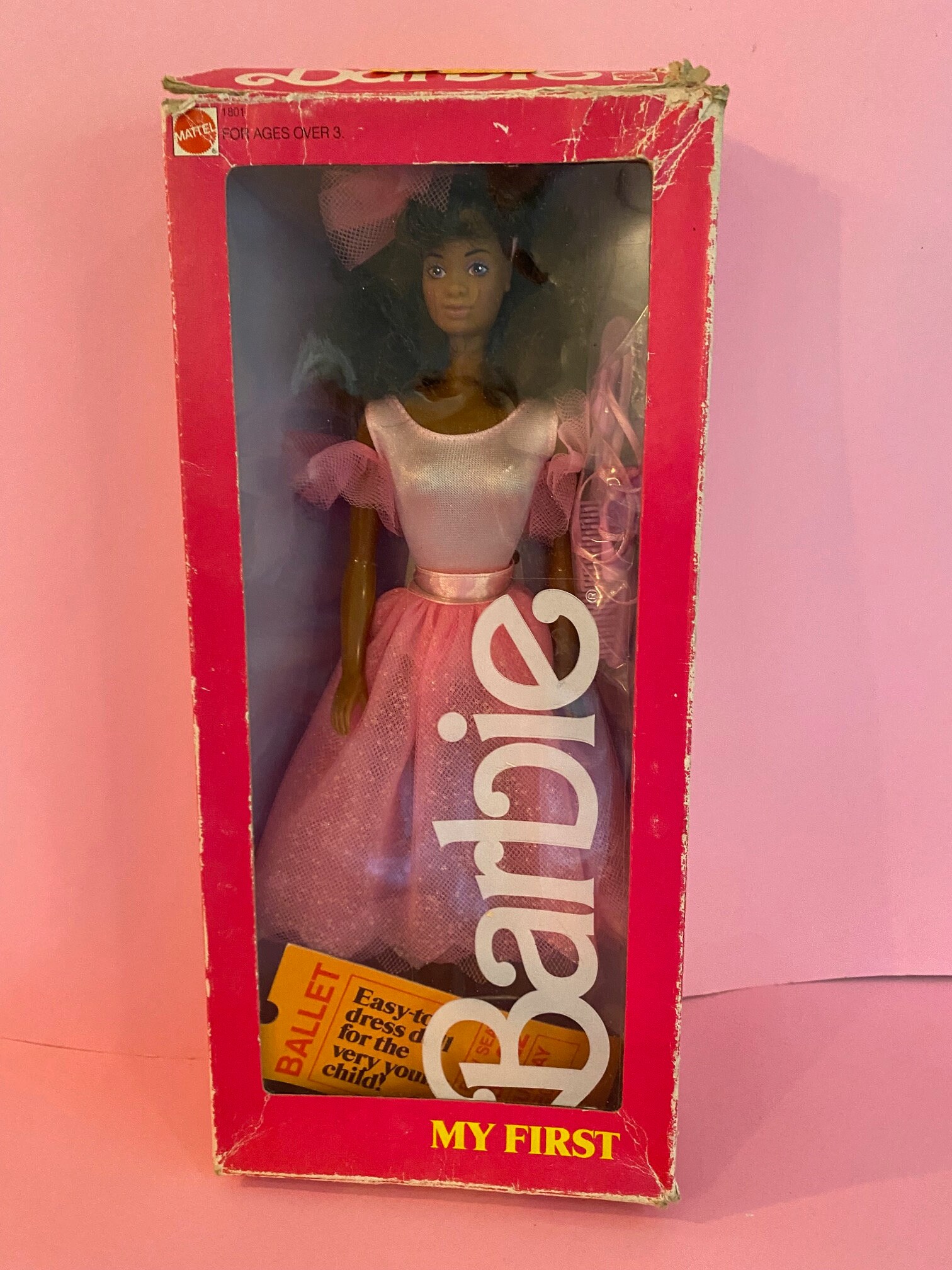 1986 Mattel My First Barbie Doll No. 1801 AA NIB Afro Hair - Etsy