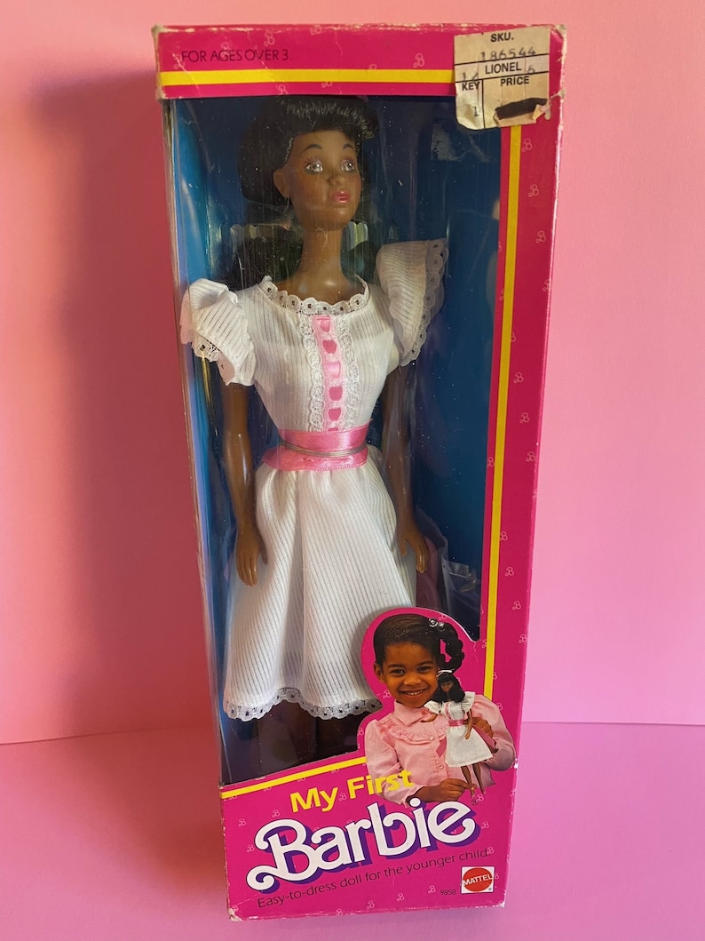 1984 Mattel My First Barbie Doll No. 1875 AA NIB First Ed 9858 - Etsy ...
