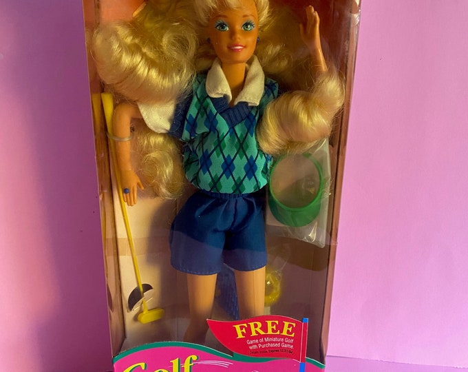 Vintage Mattel Barbie Golf Date 1992 Target Exclusive Rare - Etsy
