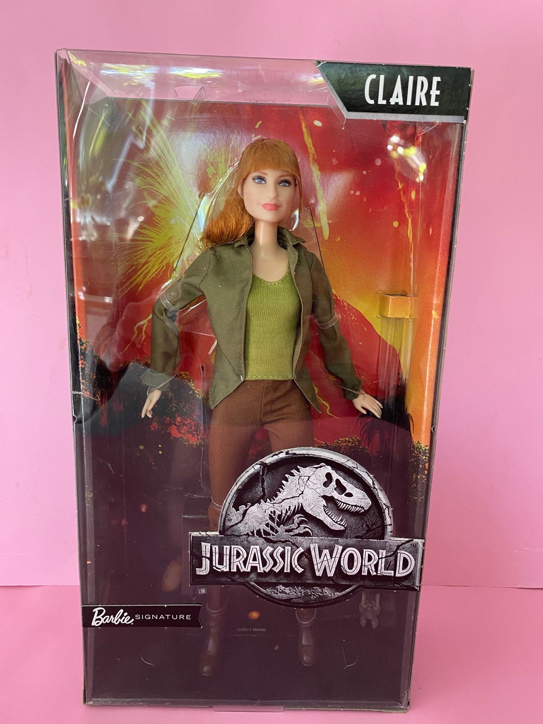Jurassic World Barbie Signature Doll Claire Bryce Dallas Howard - Etsy UK