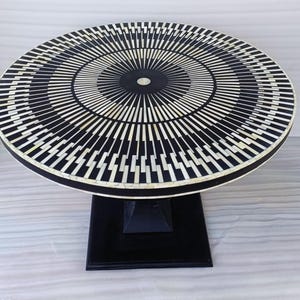 Handmade Bone Inlay Dining Table, Camel Bone Table, Modern Design ...