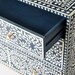 Bone Inlay Floral Design Chest of 3 Drawers , Inlay Buffet, Bone Inlay ...