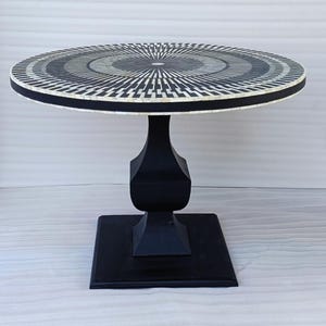 Handmade Bone Inlay Dining Table, Camel Bone Table, Modern Design ...