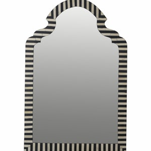 Handmade Bone Inlay Modern Pattern Mirror Frame, Rectangle Mirror Frame ...