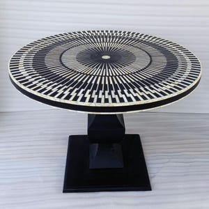 Handmade Bone Inlay Dining Table, Camel Bone Table, Modern Design ...