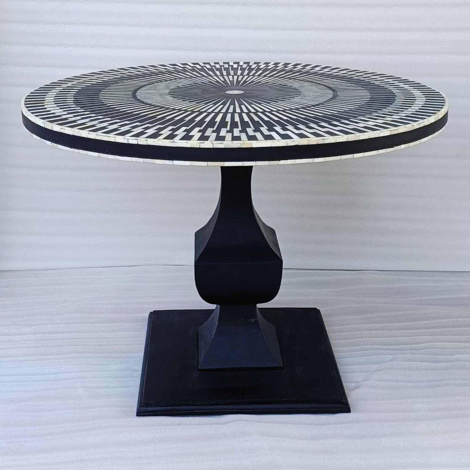 Handmade Bone Inlay Dining Table, Camel Bone Table, Modern Design ...