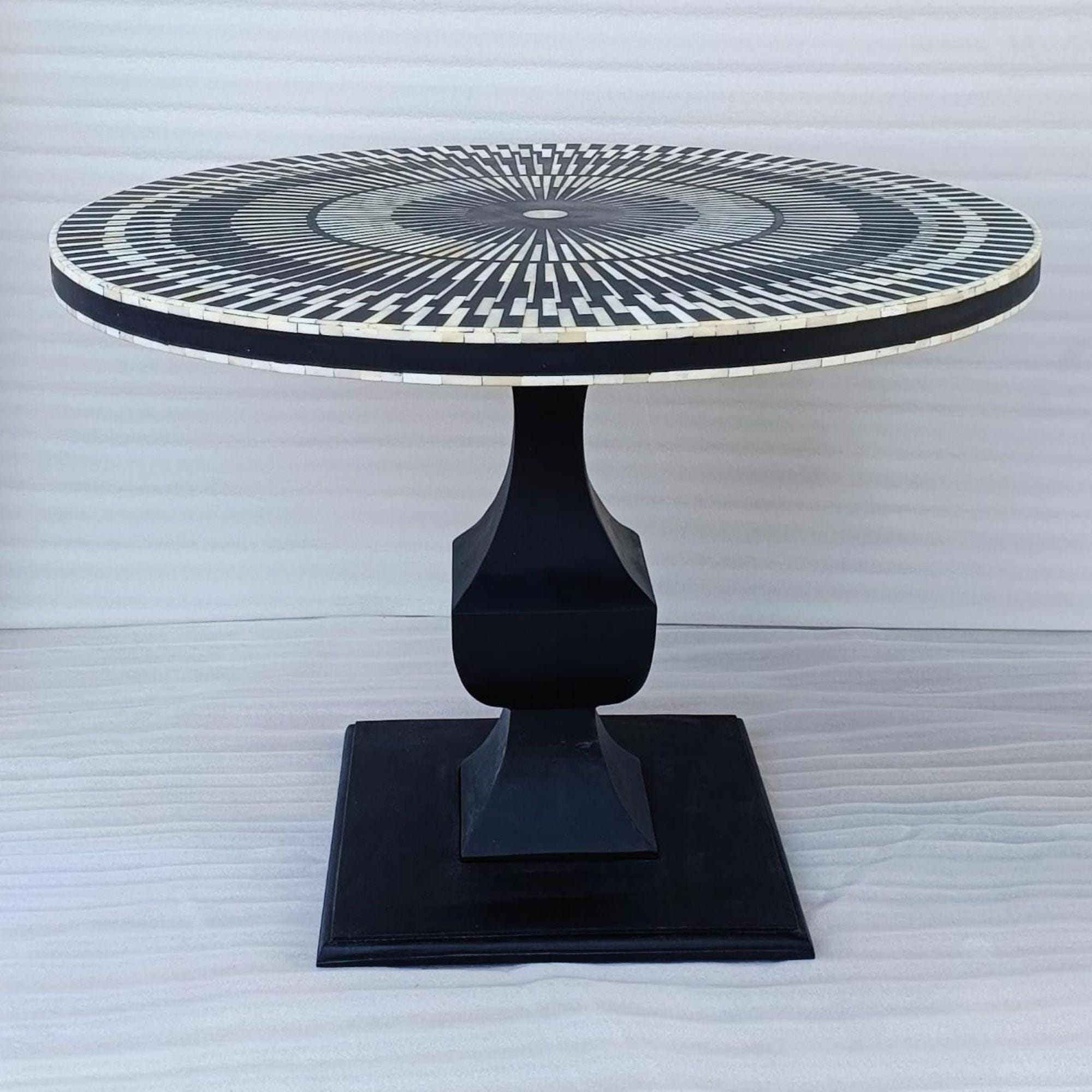 Handmade Bone Inlay Dining Table, Camel Bone Table, Modern Design ...