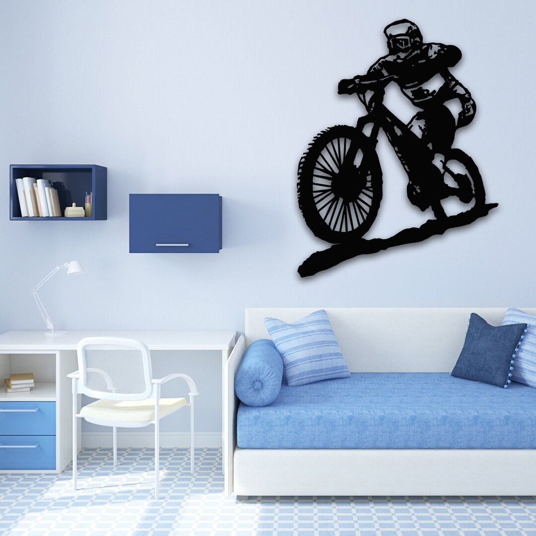 Biker Metal Wall Decor - Etsy