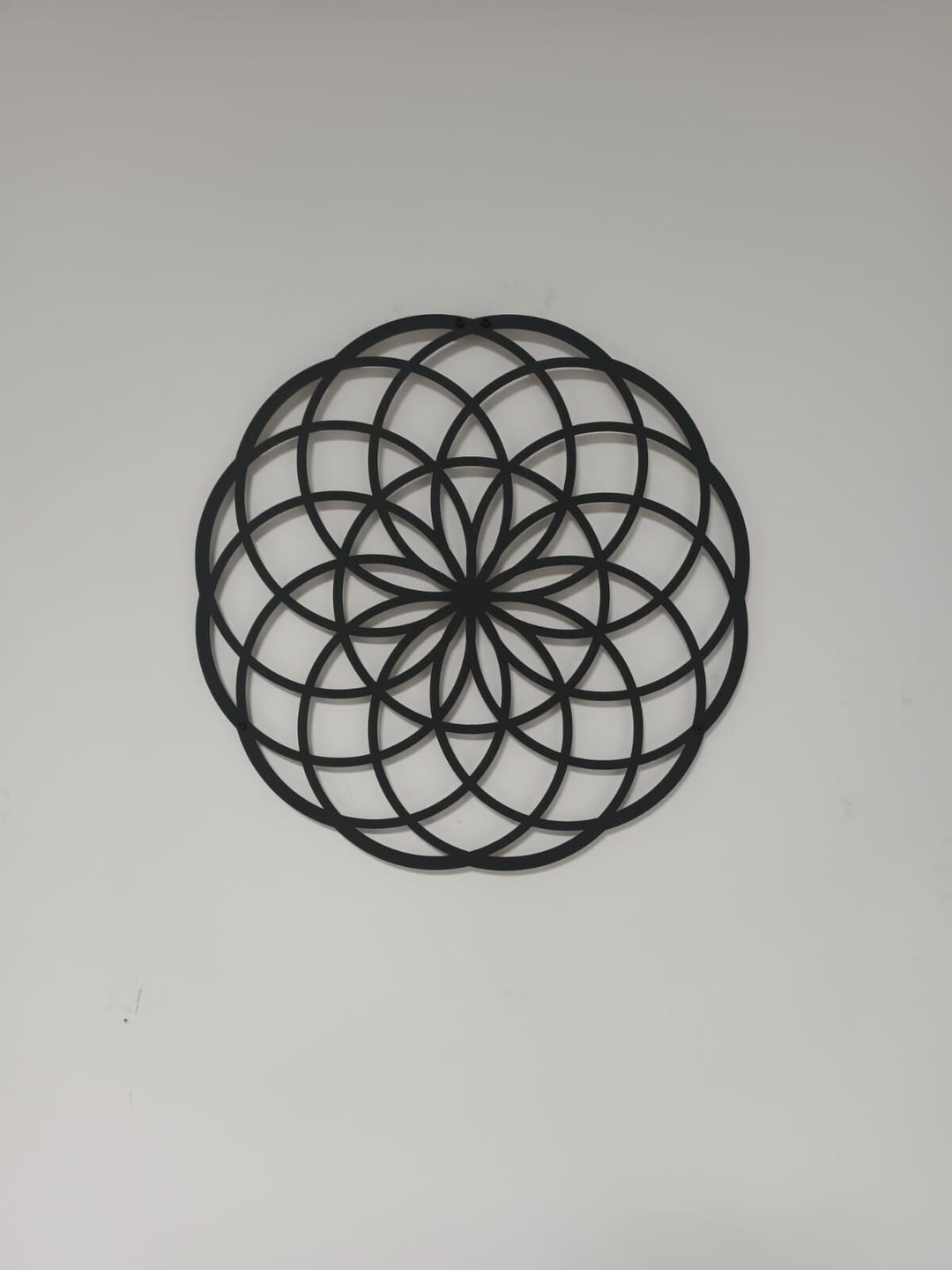 Torus Metal Wall Decor: Sacred Geometry Art for Meditation - Etsy
