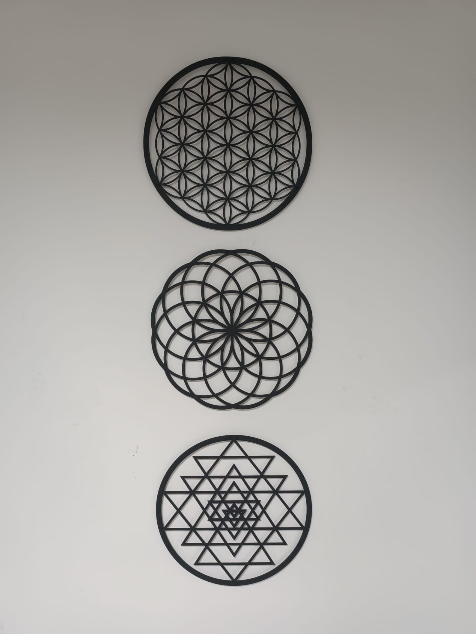 Torus Metal Wall Decor: Sacred Geometry Art for Meditation - Etsy