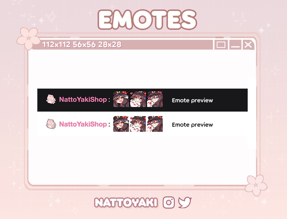 Genshin Impact Hu Tao Emotes SET Discord/twitch - Etsy