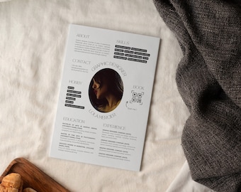 Resume Template, Cv Design Canva and Illustrator, Best Cv Resume Layout ...
