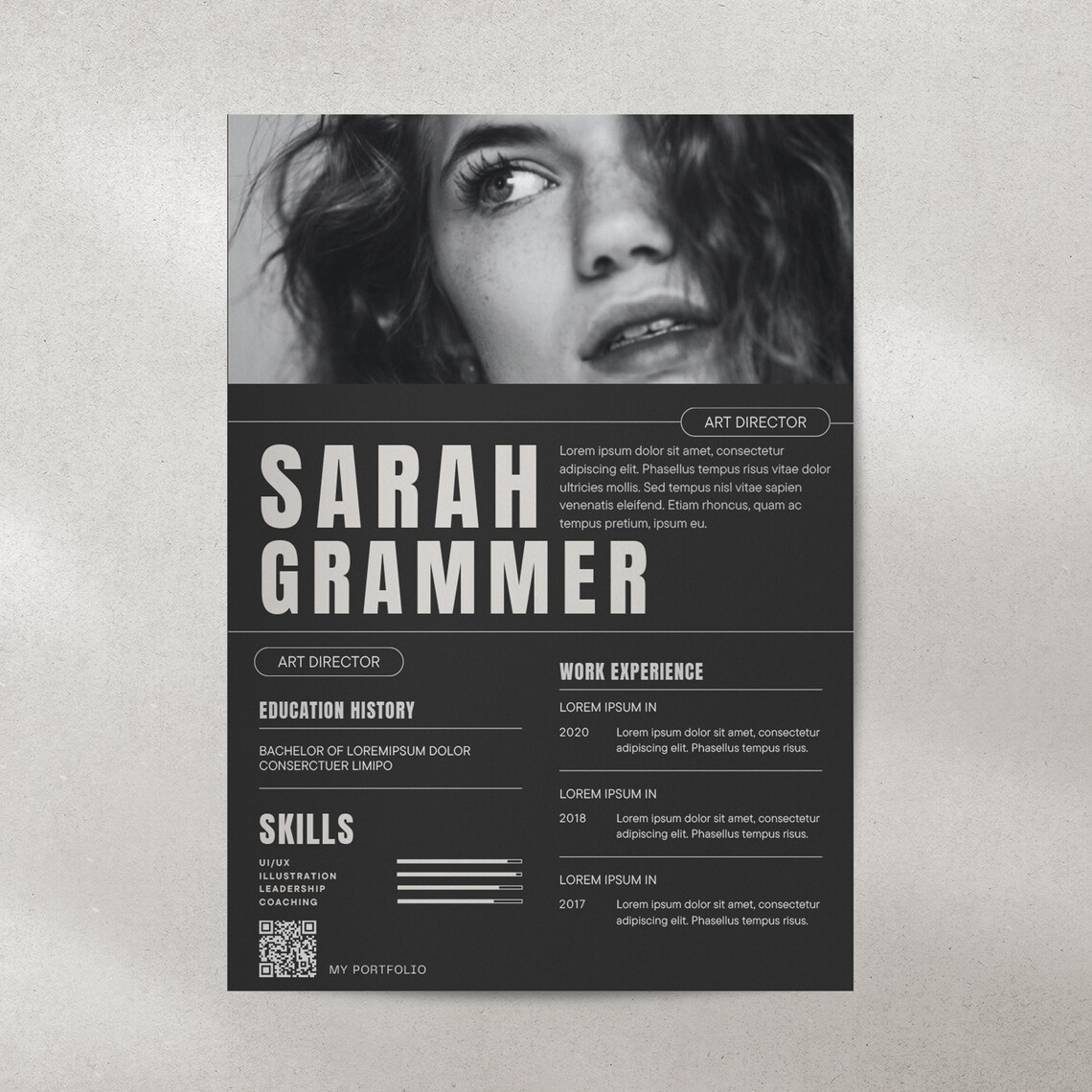 Resume Template, Cv Design Canva, Best Cv Resume Layout, 2023 Resume ...