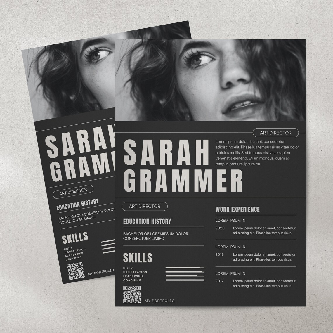 Resume Template, Cv Design Canva, Best Cv Resume Layout, 2023 Resume ...