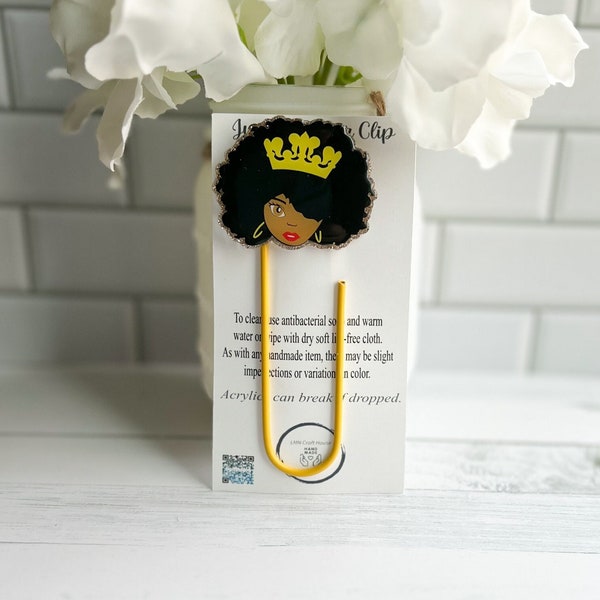 Black Girl Bookmarks - Etsy