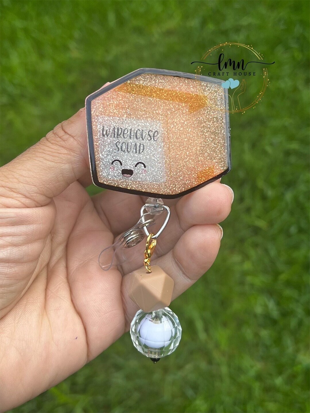 Warehouse Squad Badge Reelcute Badge Reel Badge Clipcustom - Etsy
