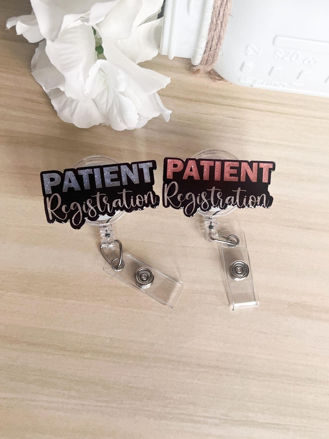 Patient Registration Badge Reel|cute Badge Reel| Badge Clip|custom ...