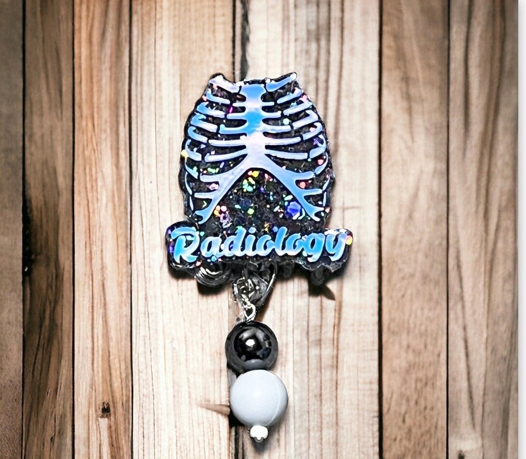 Radiology Badge Reelcute Badge Reel Badge Clip Custom Badgemedical ...