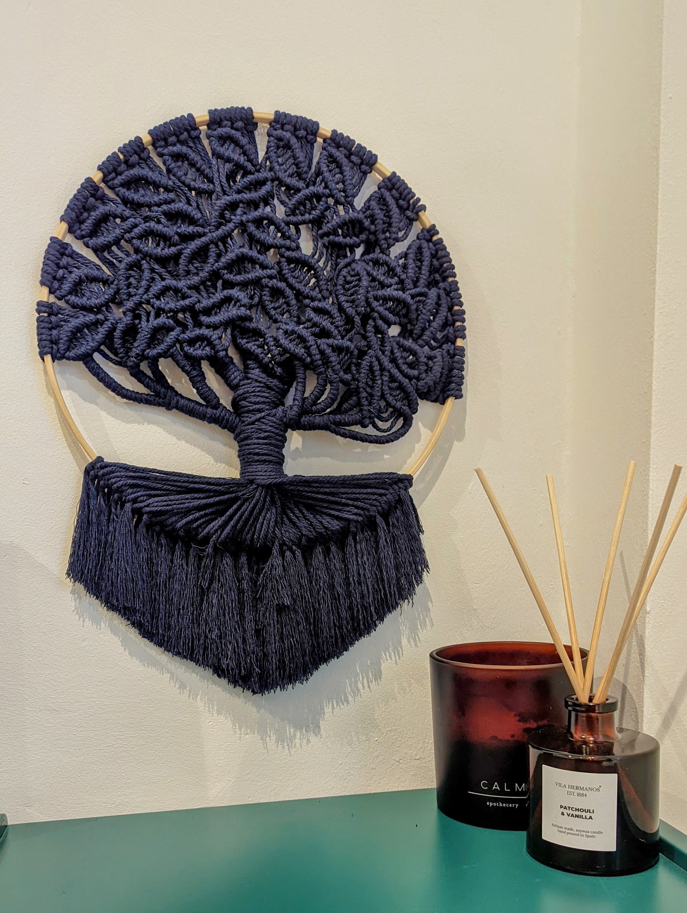 Macrame Tree of Life- Hoop Design Wall Hanging - Etsy UK