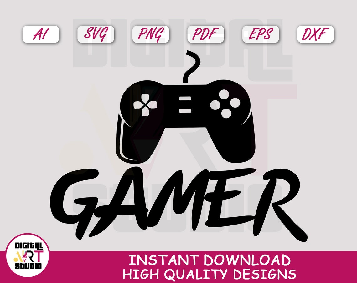 Gamer Mode Vector Svg Gamer Mode Vector Cut File for Cricut - Etsy