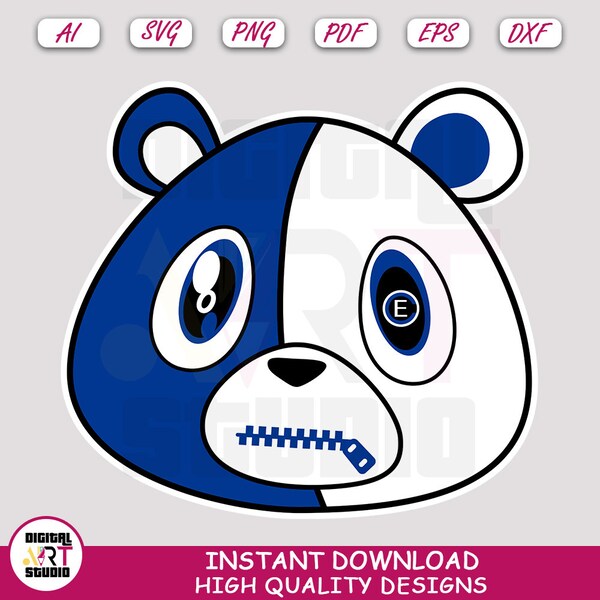 Pain Bear Png - Etsy