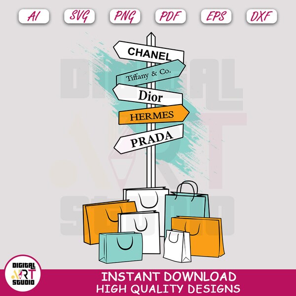 Luxury Brand Svg - Etsy