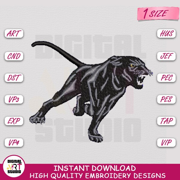 Panthers Embroidery - Etsy