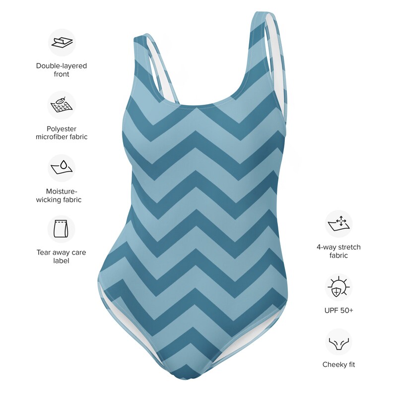 Chevron Swimsuit - Etsy