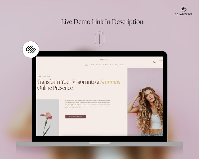 Squarespace Website Template Design Agency Website, Portfolio Template ...