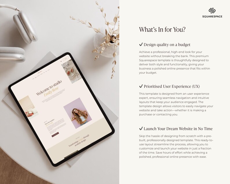 Squarespace Website Template Design Agency Website, Portfolio Template ...