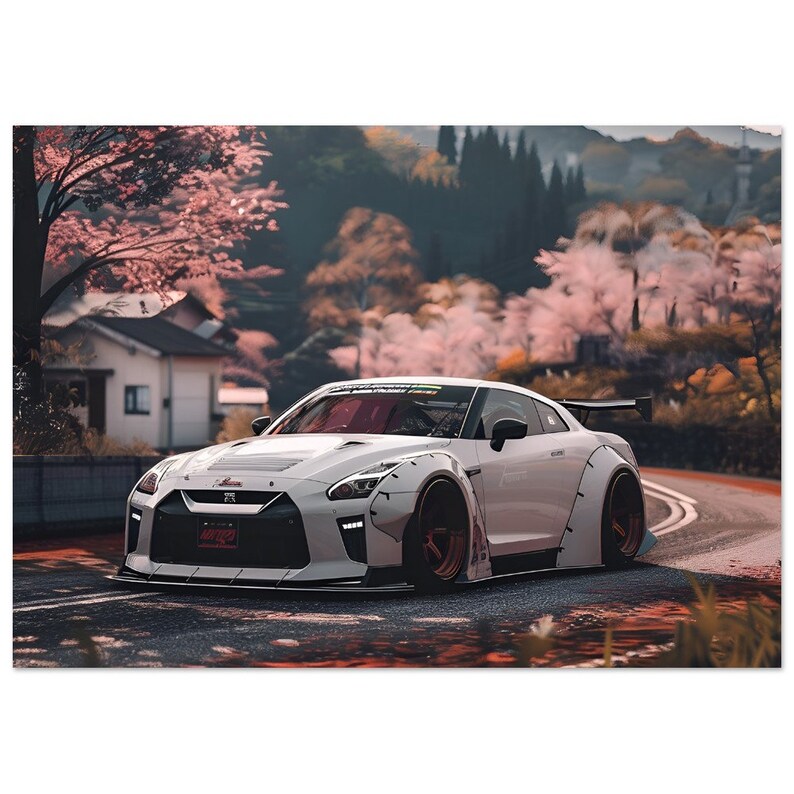 Nissan GTR Paper Poster - Etsy