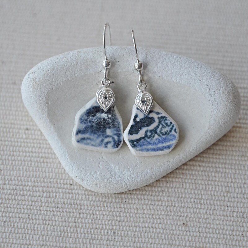 Pottery Earrings - Etsy