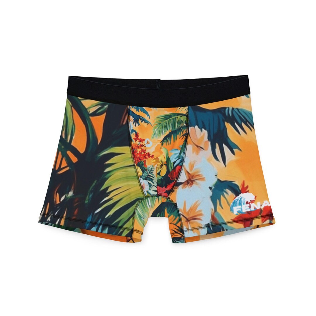Men's Tropical Boxers - Etsy