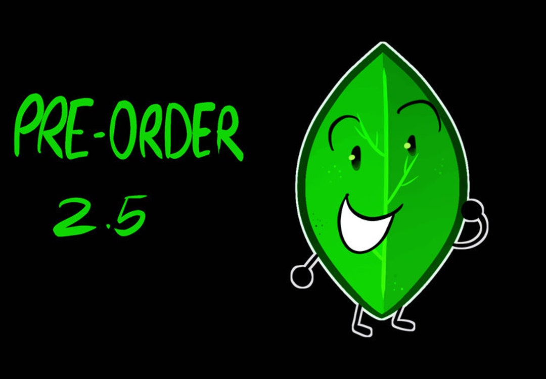 Leafy Bfdi Acrylic/holographic Keychain Pre-orders - Etsy