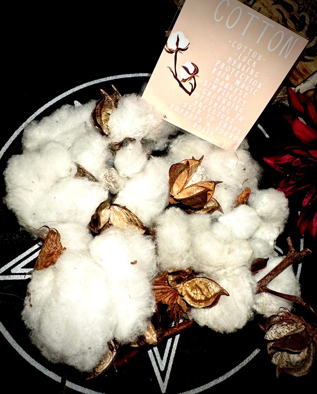 Authentic Cotton Craft Poppets Voodoo Dolls Witch Herbs Ancestor ...