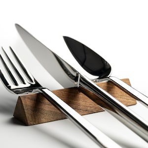 Rustic Spoon Stand, Restaurant Decoration, Personalized Wood Stand for ...