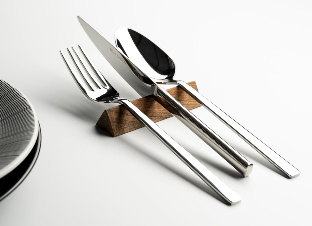 Rustic Spoon Stand, Restaurant Decoration, Personalized Wood Stand for ...