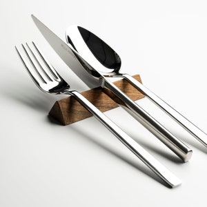 Rustic Spoon Stand, Restaurant Decoration, Personalized Wood Stand for ...