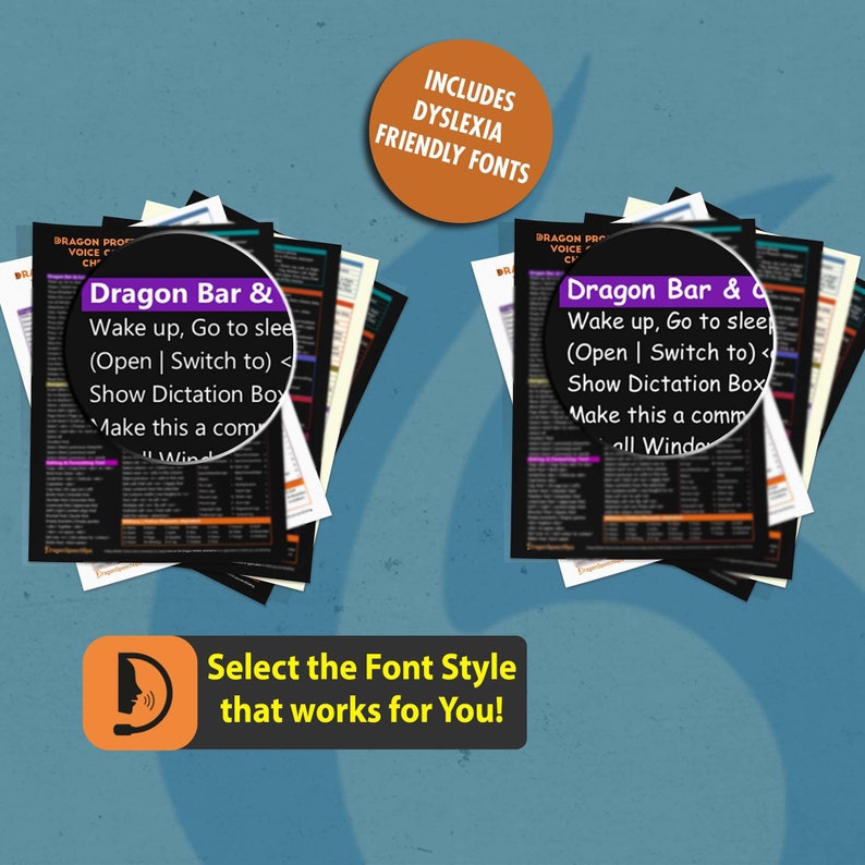 Printable Dragon Professional Individual Cheat Sheet, Quick Reference ...
