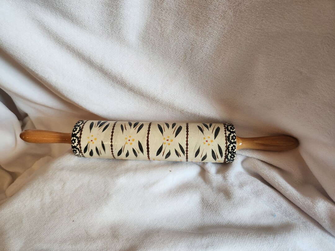 Temptations Ceramic Rolling Pin - Etsy