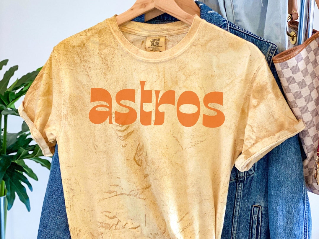 Houston Astros Shirt Tie-dye Astros Shirt Astros Shirt for - Etsy