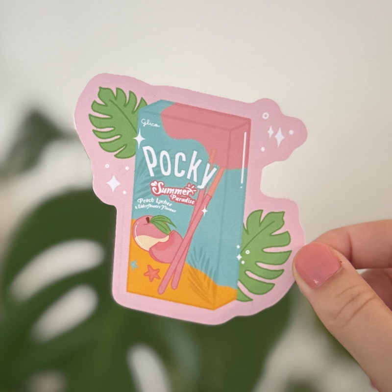 Pocky Sticker - Etsy