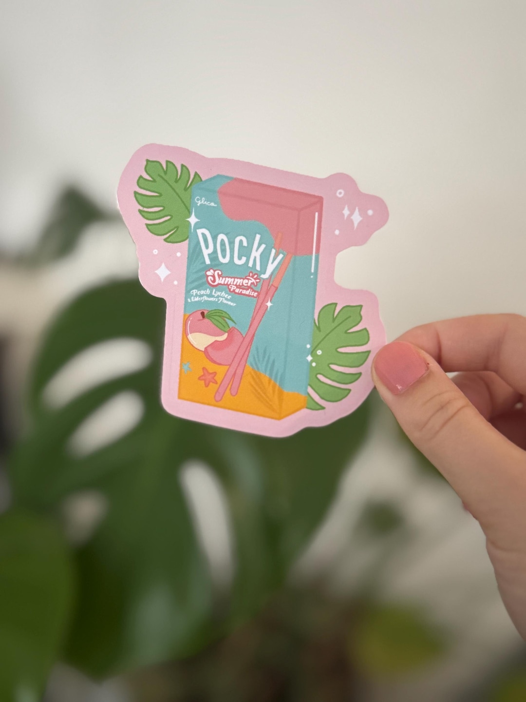 Summer Pocky Sticker | Waterproof Sticker | Waterproof Die Cut Sticker ...