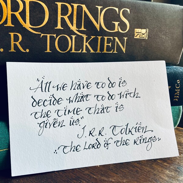 Gandalf Quote - Etsy