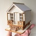 Beach Hut Model Readymade Quarter Scale 1/48 Dollhouse - Etsy