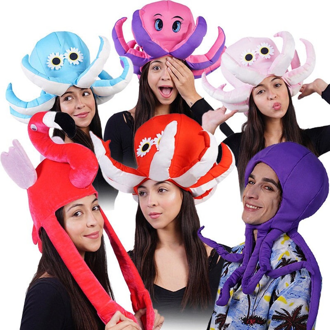 Octopus Hat Octopus Character Playing Octopus Role playing - Etsy