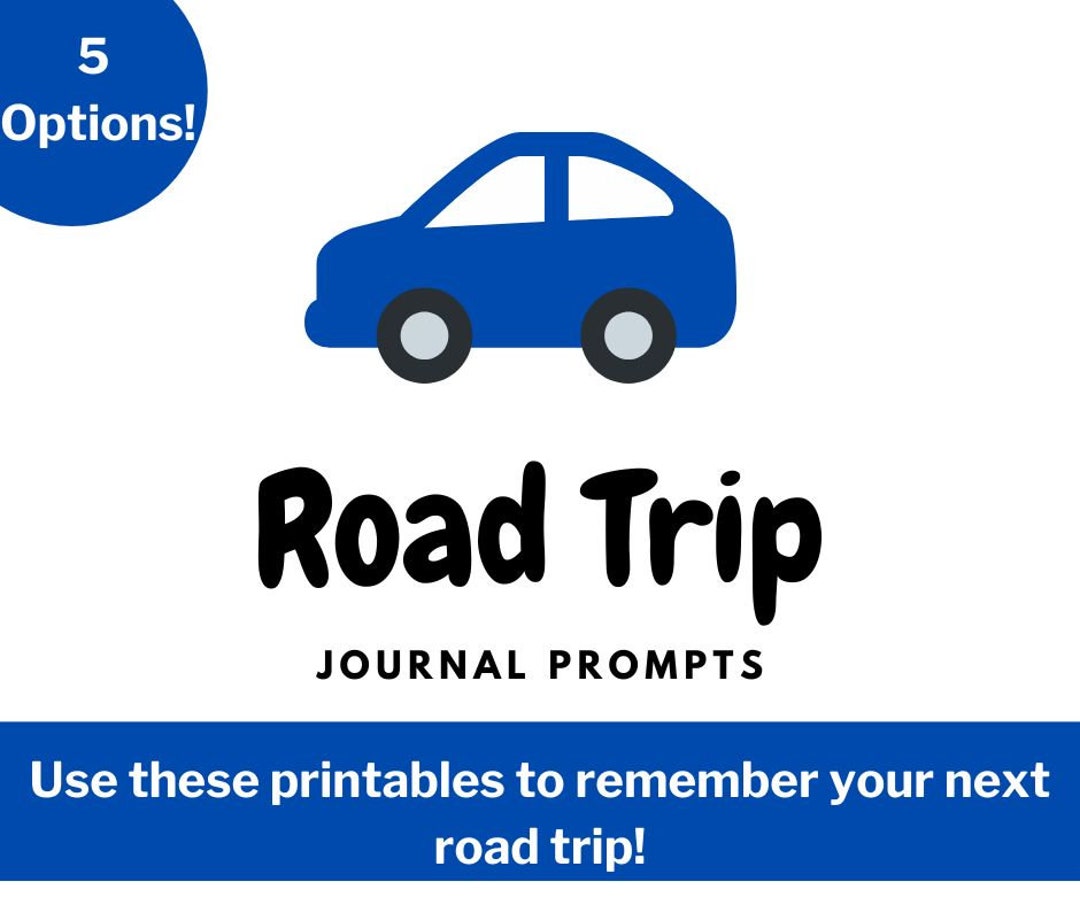 Road Trip Journal Printable - Road Trip Journal Prompts - Road Trips ...