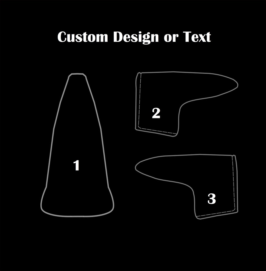 Putter Headcover - CUSTOM - HANDMADE - Etsy