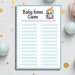 Little Monster Baby Shower Games | Gender Reveal Baby Shower Games ...
