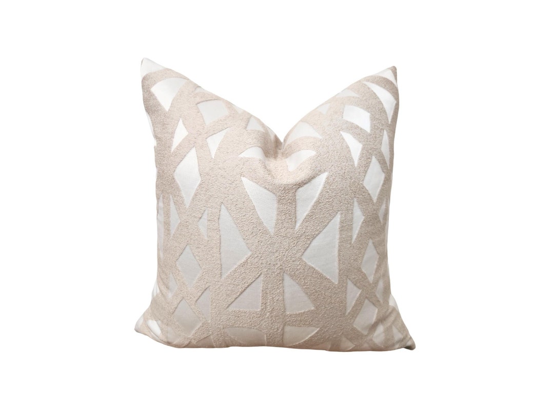 Stout Textiles - Hyatt 1 Linen - Geometric - Woven- Taupe - Linen ...